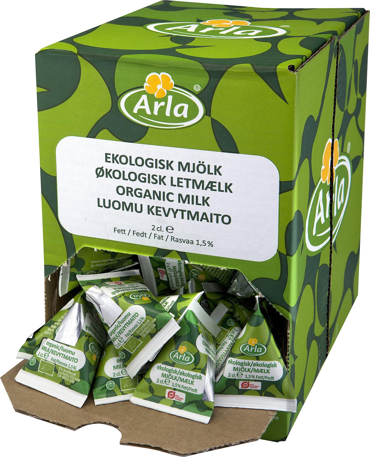 Kaffemjölk ARLA Eko, 1,5%, 2cl, 100/FP, endast 119 kr