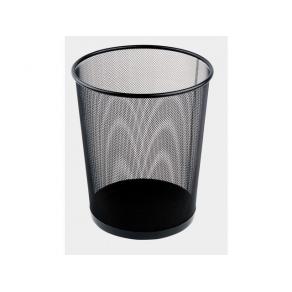 Papperskorg Nät Svart, metall, 36x29cm, 15L, endast 52 kr
