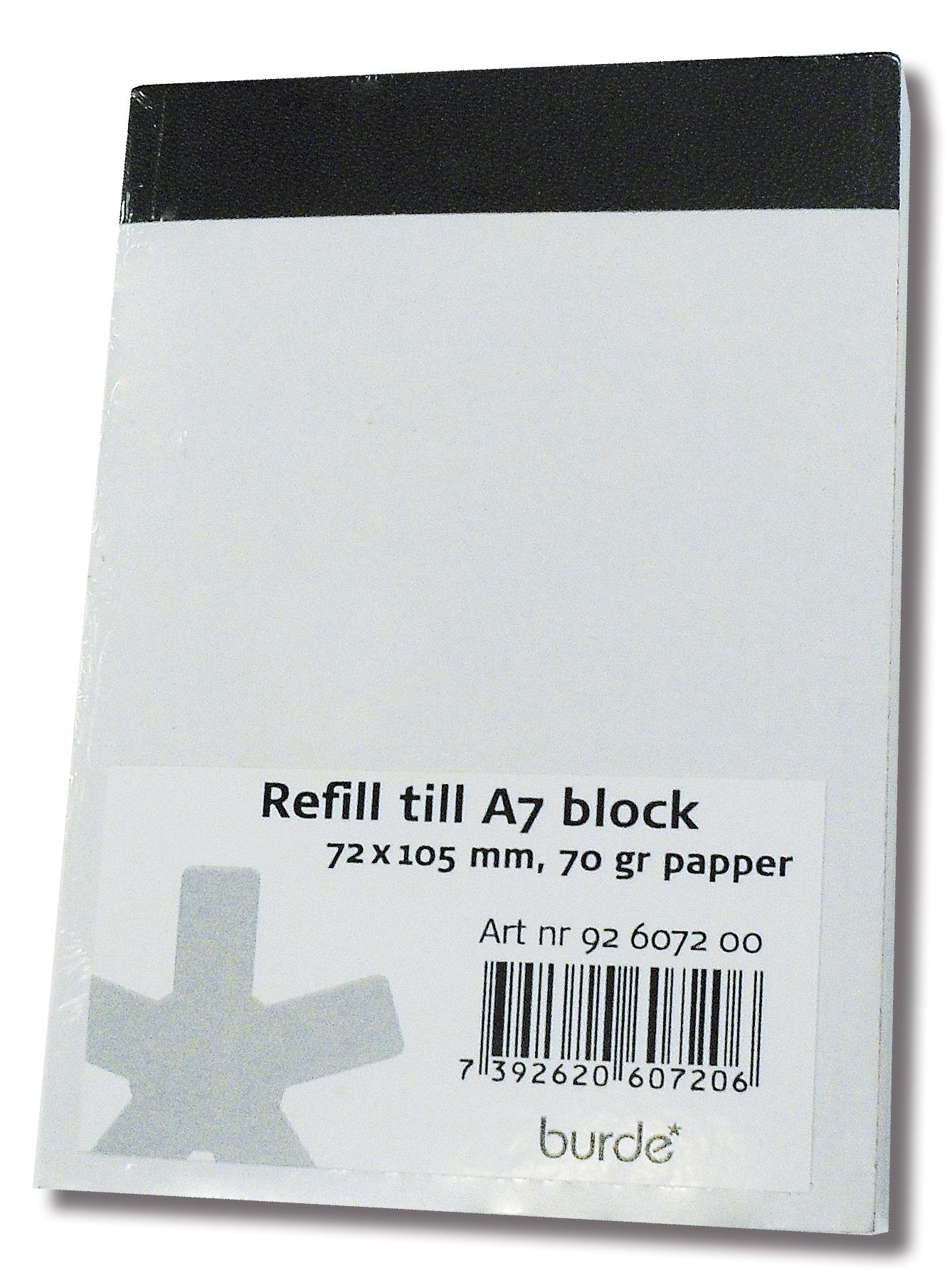Refill A7 block, 2-pack, endast 15,20 kr på Kontorsgiganten.se