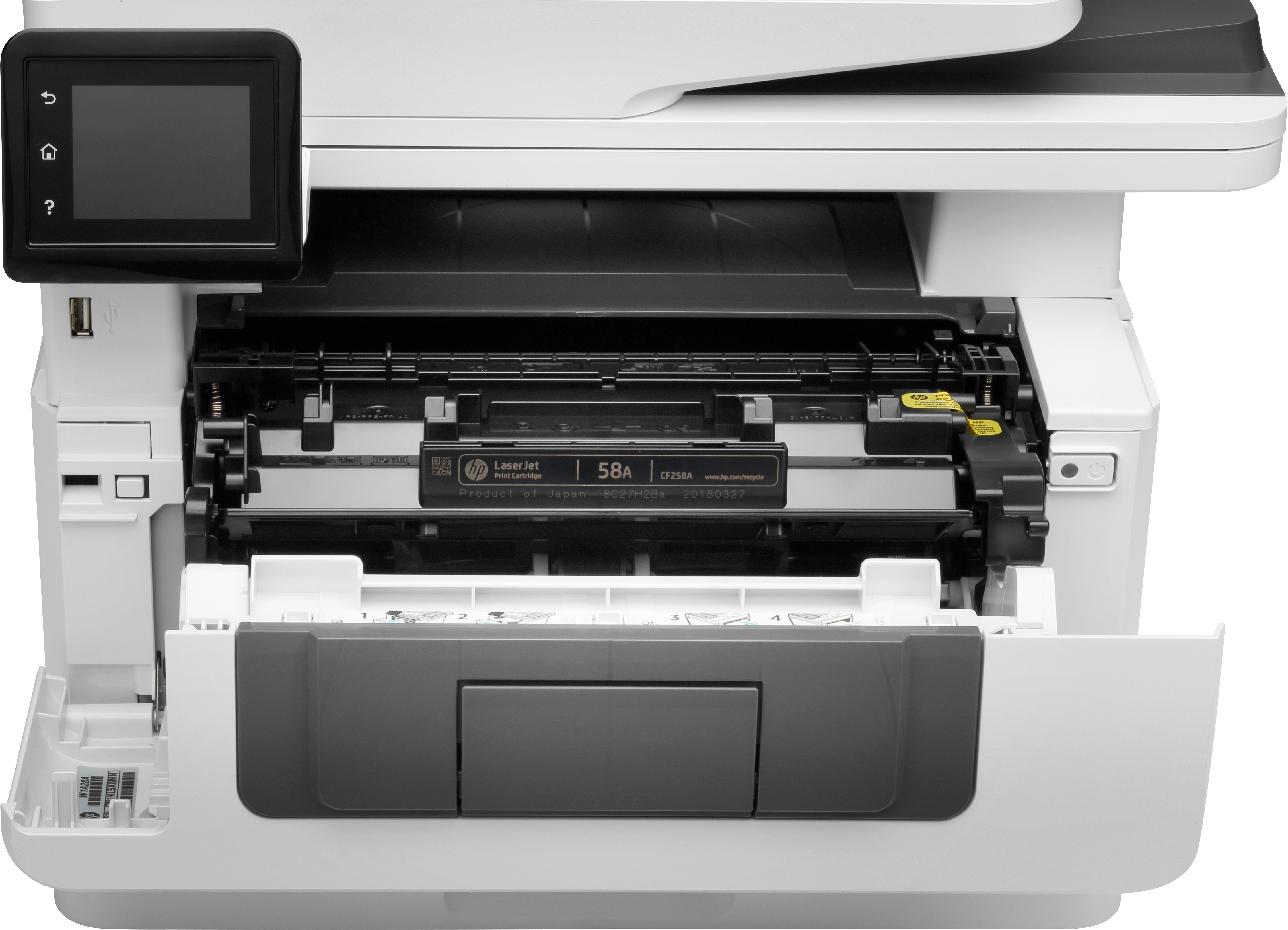 HP LaserJet Pro MFP M428fdw - Multifunktionsskrivare - svartvit, endast ...