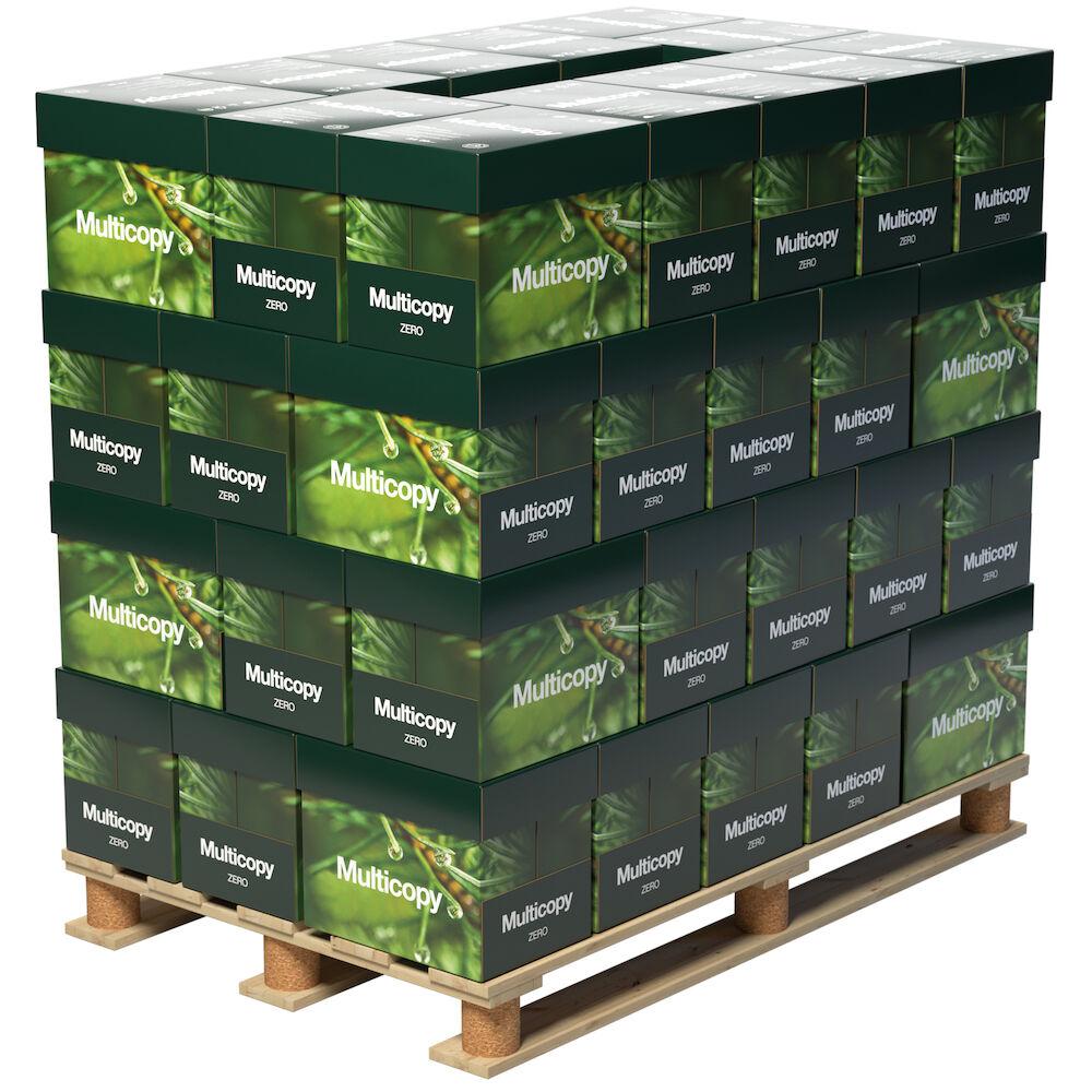 Kopieringspapper Multicopy Zero A4 80g, ohålat, 500/fp, endast 66 kr