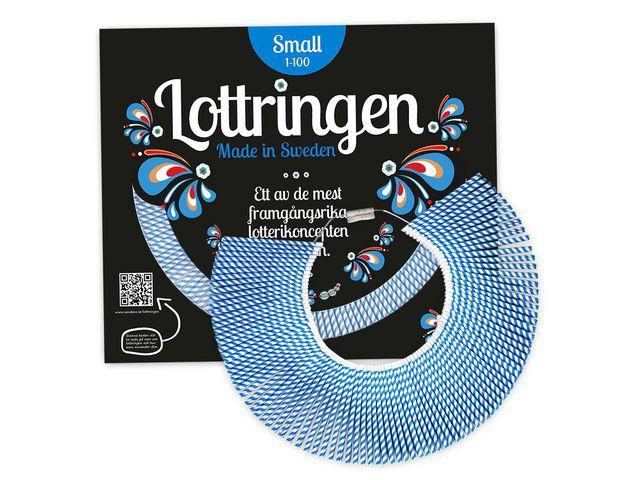 Lottring 100st/ring, 1-100, endast 31 kr på Kontorsgiganten.se
