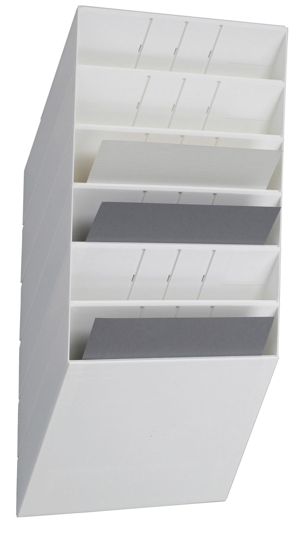 Blankettfack Durable Flexiboxx Transparent, A4S, 6 fack, endast 379 kr