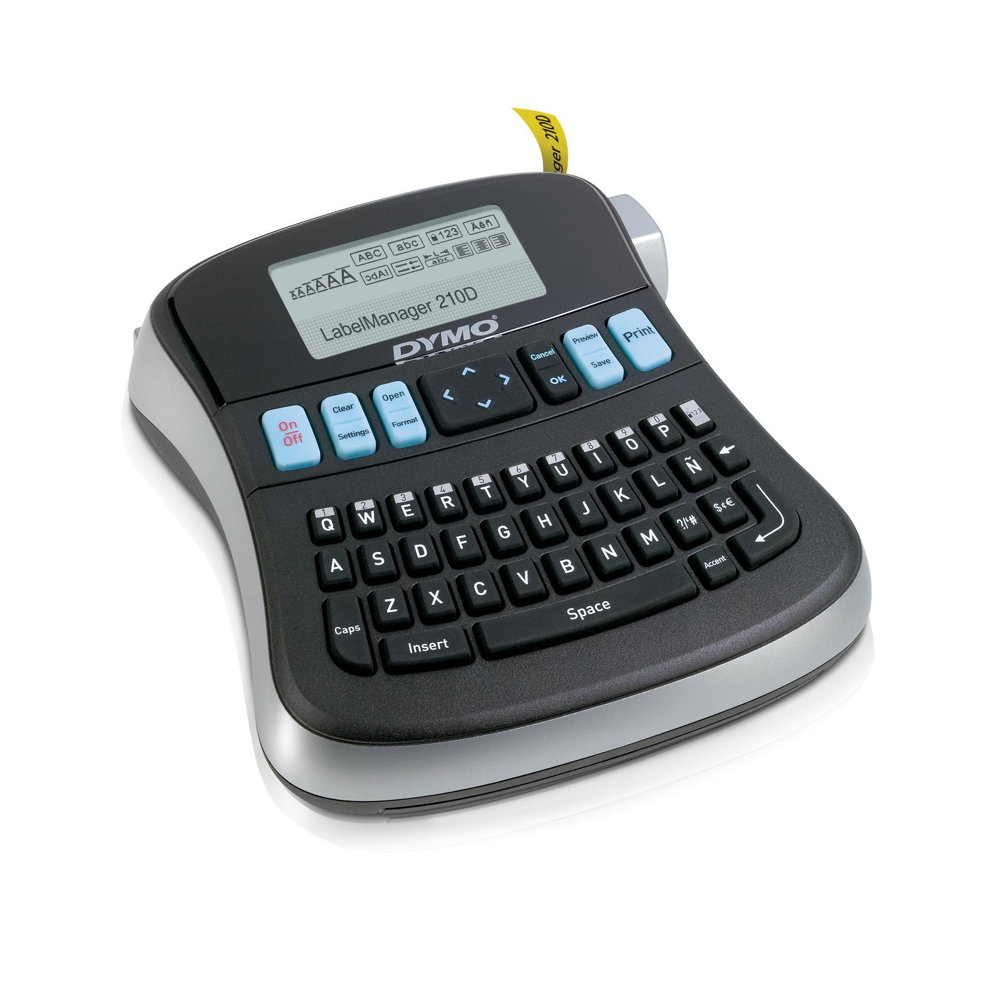 Märkmaskin DYMO LM210D Kit, endast 779 kr på Kontorsgiganten.se
