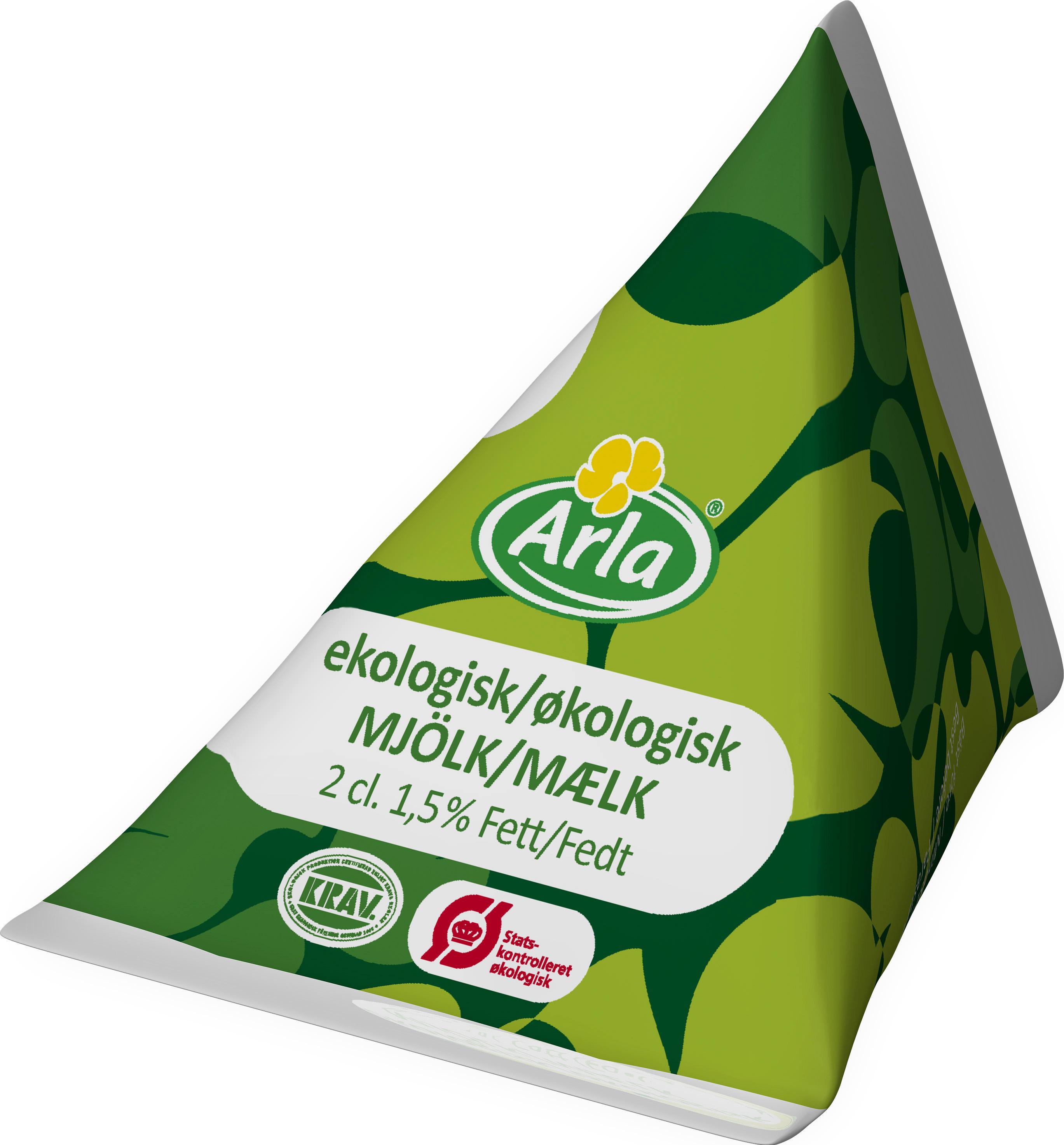 Kaffemjölk ARLA Eko, 1,5%, 2cl, 100/FP, endast 119 kr