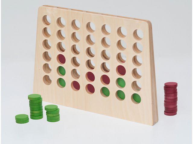 Spel 4 i rad trä, endast 615 kr på Kontorsgiganten.se